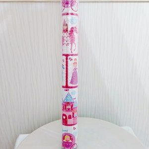 Party Supplies | Fairy Tale Princess Pink Gift Wrapping Paper Roll ...